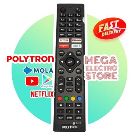 Jual Remot Tv POLYTRON SMART ANDROID Shopee Indonesia