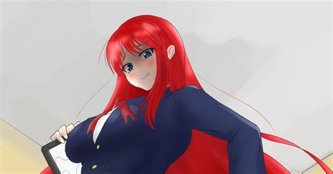 巨大娘 副部長の文明審査 Rollingbreadのイラスト Pixiv