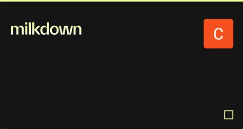 Milkdown Codesandbox