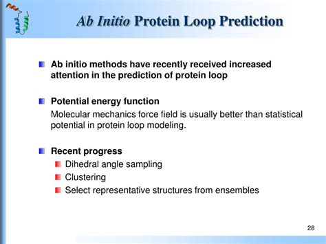 Ppt Molecular Modeling Methods Ab Initio Protein Structure