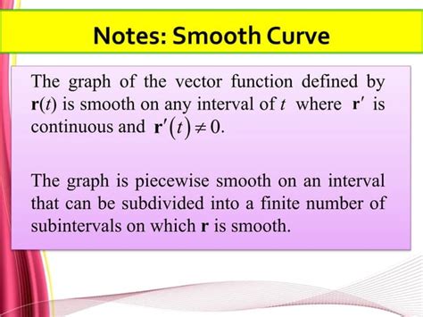 Applied Calculus Chapter 2 Vector Valued Function Pptx Physics