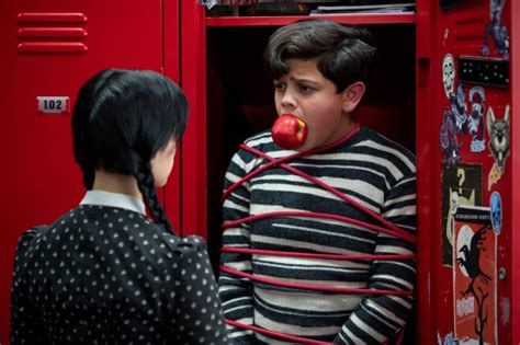 Go Behind The Scenes Of Wednesday With Tim Burton Jenna Ortega