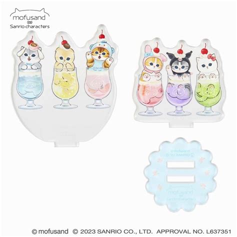 Mofusandグッズ公式 On Twitter 🍎新グッズのお知らせ🍎 「mofusand×サンリオキャラクターズ レイヤーアクリル