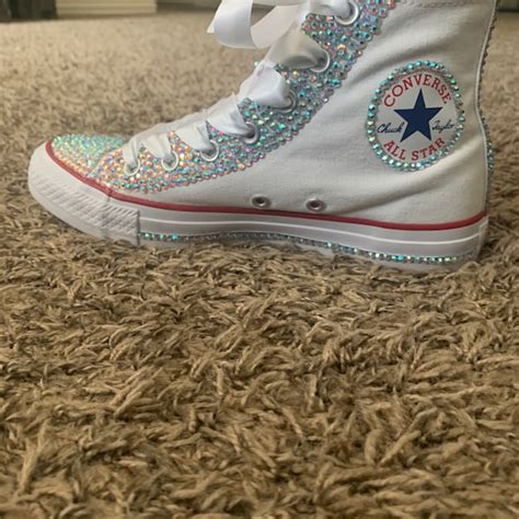 Black Bling Converse Wedding Bling Custom Bling Converse Birthday Bling