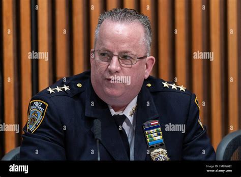 Nypd Chief Of Patrol John Chell Speaks During 2022 Year End Crime