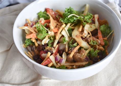 Vegan Thai Salad With Peanut Sauce Cass Clay Cooking