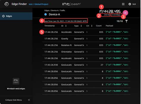 view edge status edge finder — intdash visual m2m user guide