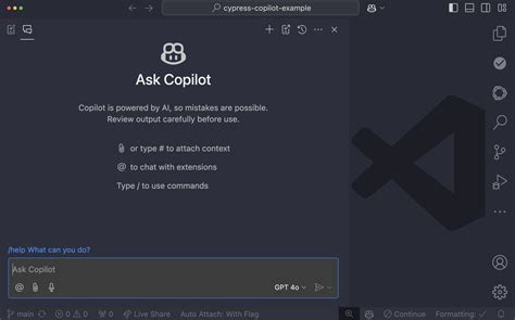 writing tests using github copilot