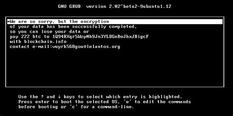 Killdisk Ransomware Now Targets Linux Prevents Boot Up Has Faulty Encryption