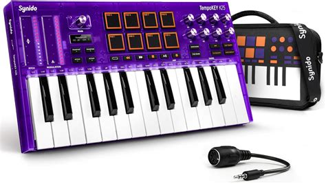 Synido Beat Maker Machine For Music Production Tempopad Portable Usb Midi Drum Pad