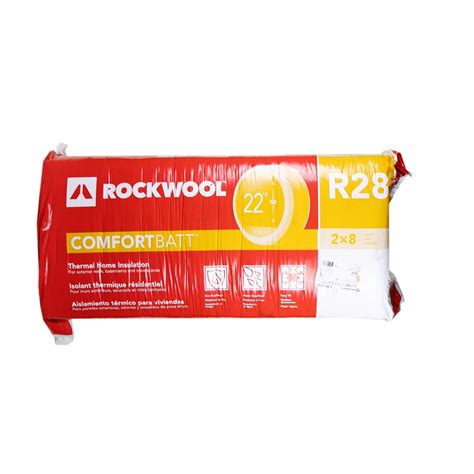 Rockwool Comfortbatt® R28 X 24 Mineral Wool Batt Insulation 307 Sqf