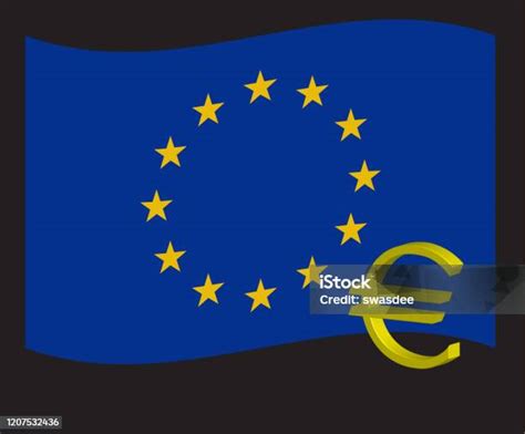 유럽 연합 과 유로 기호 기호의 3d Eurozone에 대한 스톡 벡터 아트 및 기타 이미지 Istock