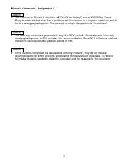 Busi370 3 Assignment5 Solution Pdf Marker S Comments Assignment 5