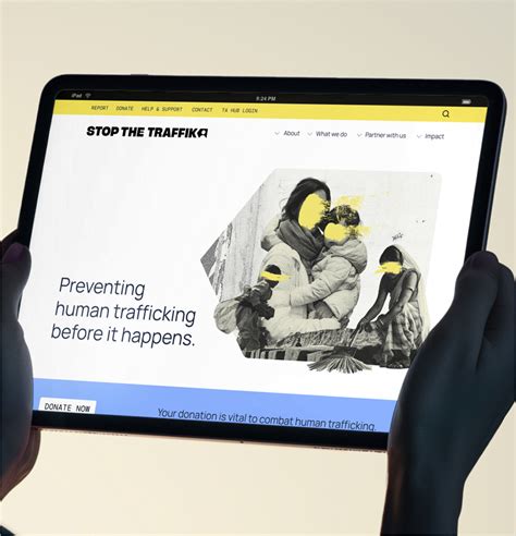 Fold7design Rebrand Stop The Traffik Logo