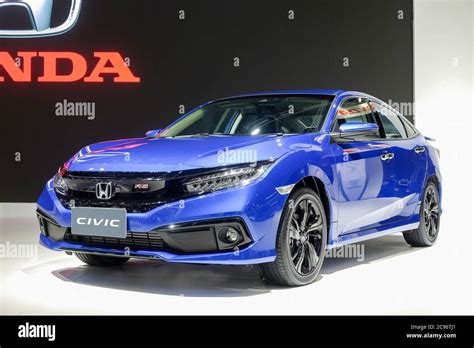 Nonthaburi Thailand 28 Nov 2018 All New Honda Civic Show On Display At