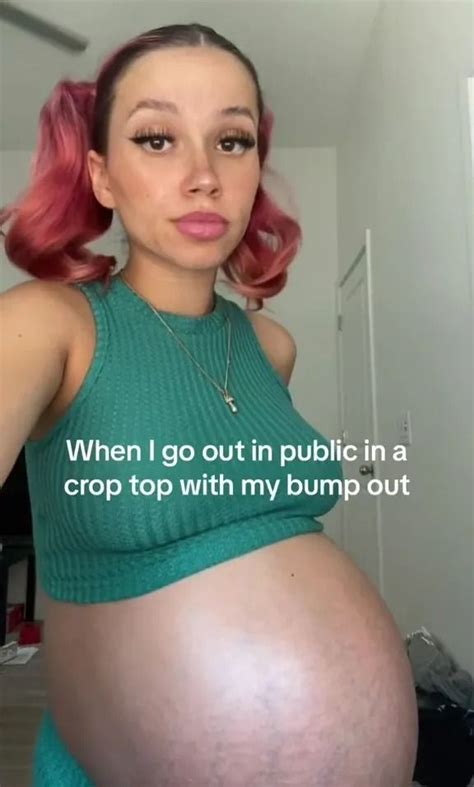 I Love Flaunting My Pregnant Belly In Crop Tops People Give Me Dirty Looks Tell Me To Cover