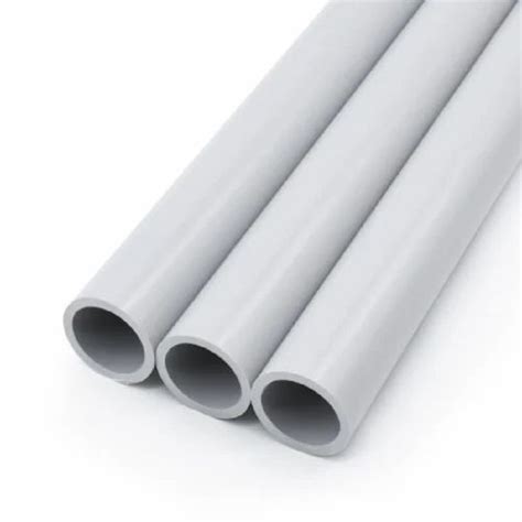 White Electrical PVC Conduit Pipes Type Medium MMS Size 20 Mm At