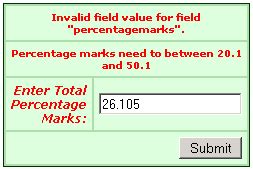 Struts Double Validator