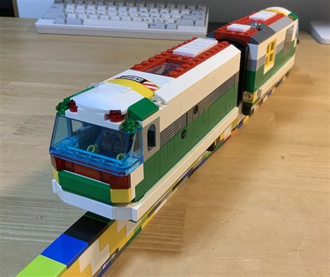 Chickadino Building A Lego Monorail