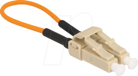 Delock 86930 Fiber Optic Loopback Adapter Lc Om2 Multimode Beige At Reichelt Elektronik