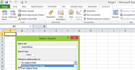 Microsoft Office Programları EXCEL VBA ÖRNEKLERİ