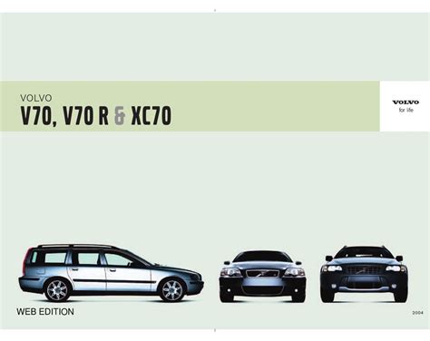 Volvo V70 AnvÄndarmanual Pdf Download Manualslib