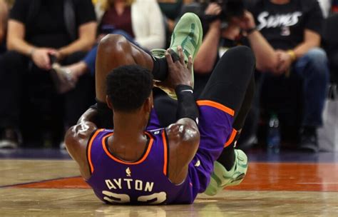 Suns Center Deandre Ayton Out At Least 1 Week With Sprained Left Ankle