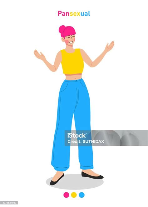 Illustration Of Non Binary Characters In Gender Colors Stock Illustration Download Image Now