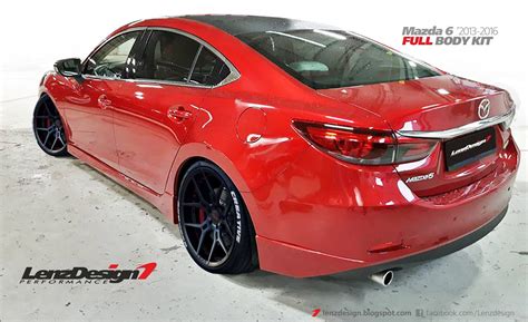Mazda 6 GJ Atenza Lenzdesign Bodykit & Spoilers 2013 2014 2015 2016 2017