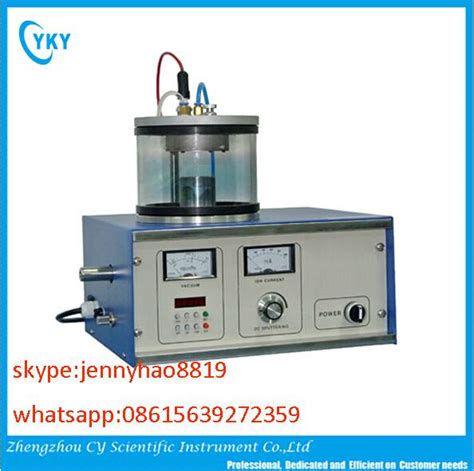 Compact Magnetron Plasma Sputtering Coater Cy Scientific Instrument