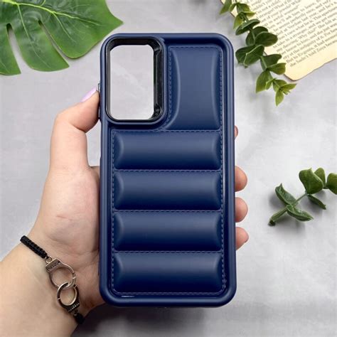 قاب گوشی Galaxy A15 سامسونگ پافری Solid Case سیلیکونی متال برجسته اسپرت