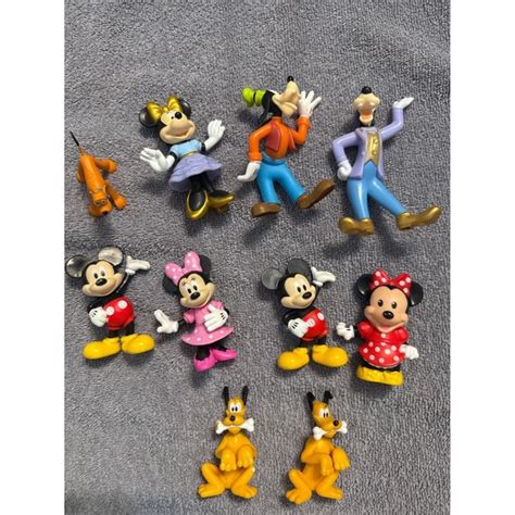 The Unbranded Brand Party Supplies Disney Pvc Figures Lot Mickey