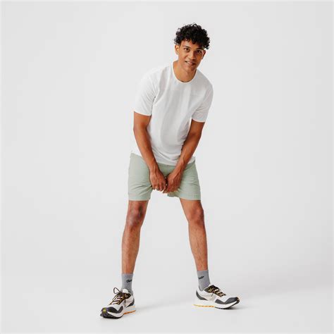 Dry Mens Running Breathable Shorts Grey