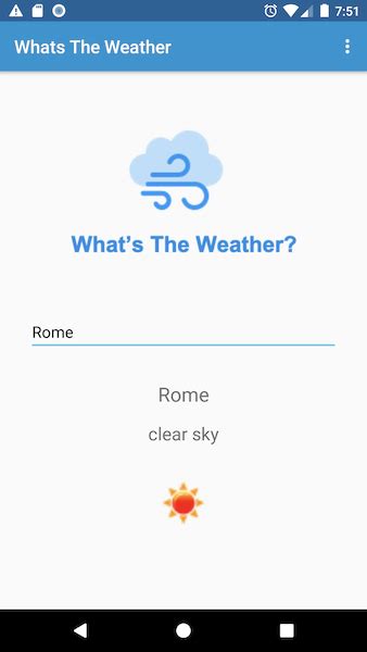 Github Izhaknahmanandroidapp Whatstheweather Weather App 2020