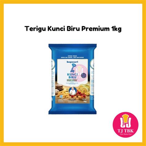 Jual Tepung Terigu Kunci Biru Premium 1kg Shopee Indonesia