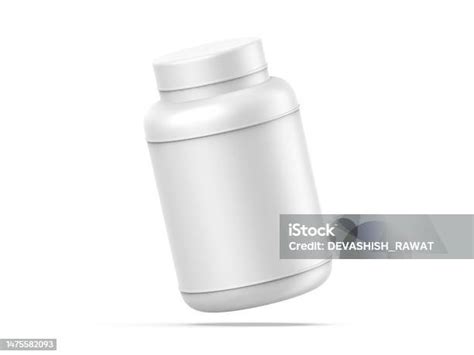모형 및 브랜딩을 위한 플라스틱 단백질 보충제 항아리 모형 3d 렌더링 그림 0명에 대한 스톡 사진 및 기타 이미지 0명 가루로 빻은 건강관리와 의술 Istock