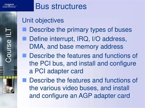 PPT Bus Structures PowerPoint Presentation Free Download ID