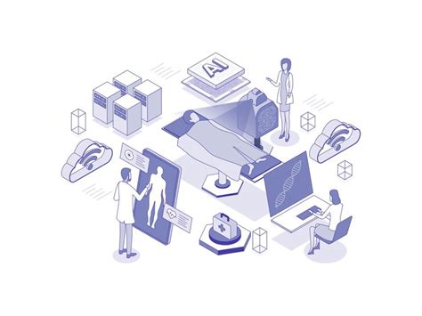 Premium Vector The Innovative Concept Of Healthcare Involves An Ai Robot Utilizing Medical