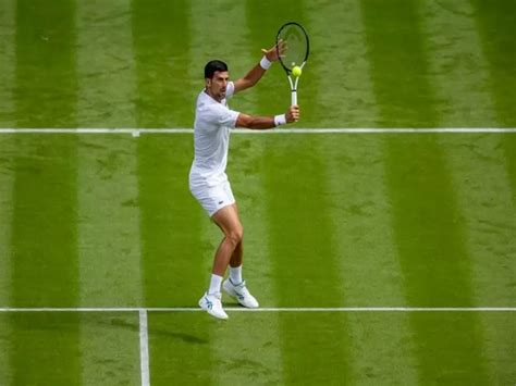 Wimbledon Djokovic Storms Into Semis Sets Up Clash With Sinner