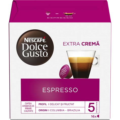 Капсули Nescafe Dolce Gusto Espresso, 16 броя, 88гр - eMAG.bg