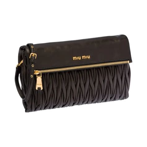 缪缪 Miu Miu 手包 5bf385 N88 F0002 小迈步海淘品牌官网