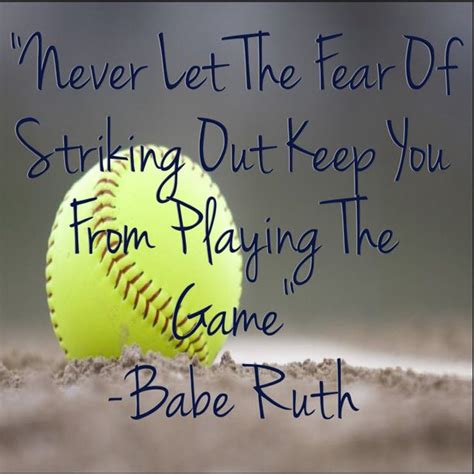 Softball Sayings For Girls