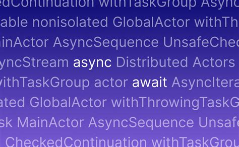 Asyncawait For Existing Ios Apps By Artem Novichkov Medium