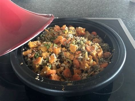 Tajine Met Zoete Aardappel Wortel Kip Citroen En Oranjebloesem GV