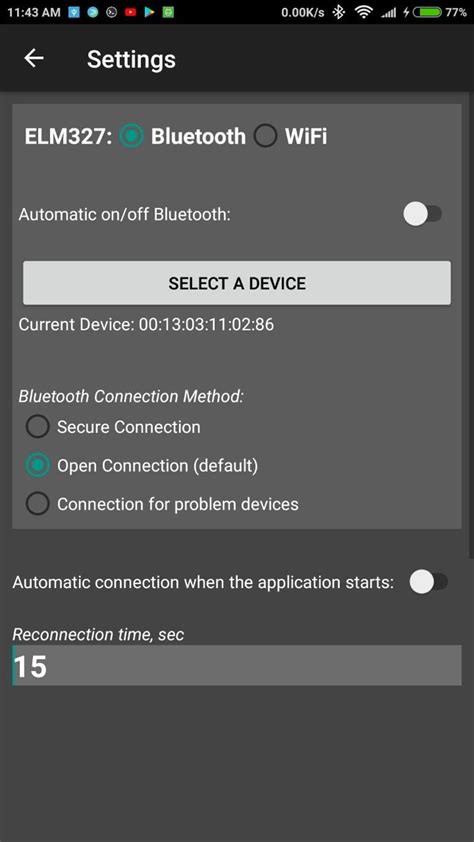 Android Için Terminal Elm327 Bluetooth Wifi Apk İndir