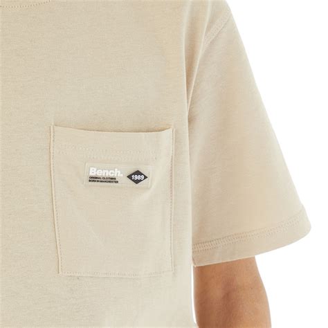 Buy Bench Boys Goosey Loopback T Shirt Stone