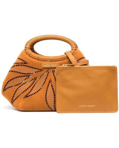 Brown Alberta Ferretti Bags For Women Lyst