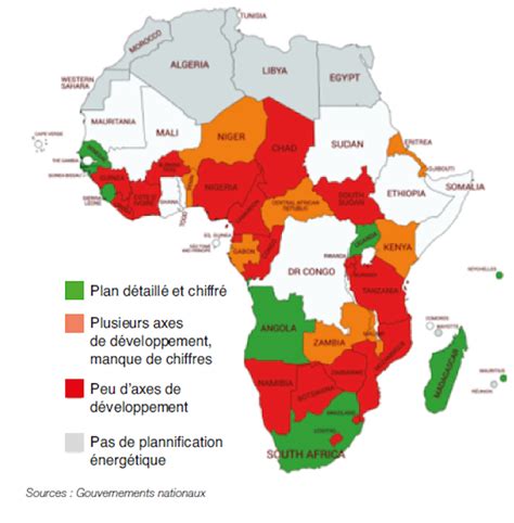 Afrique Subsaharienne Voyage Carte Plan
