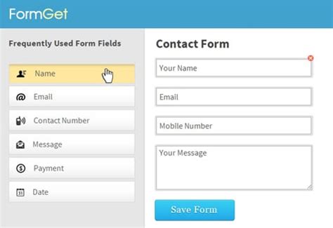 Formget Contact Form Wordpress Plugin