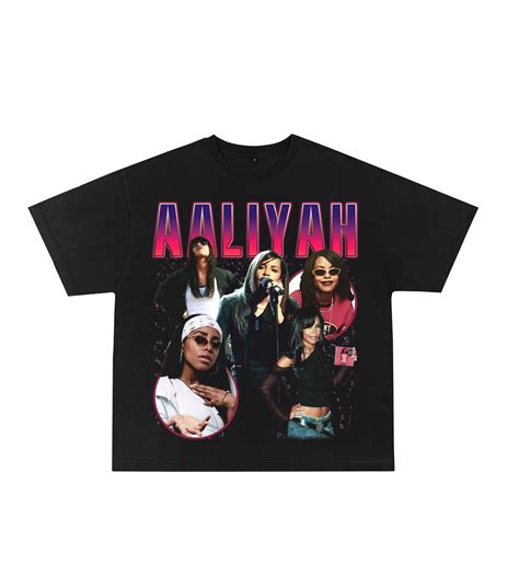 Aaliyah T Shirt Design Png Instant Download Etsy